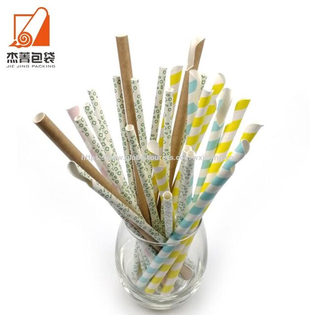 Buy China Wholesale Spoon Straw Biodegradable Pearl Paper Spoon Straw ...
