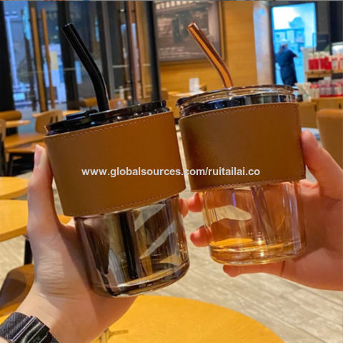 Buy Wholesale China Retro Simple Bamboo Shaped Glass Cup Can Drink ...