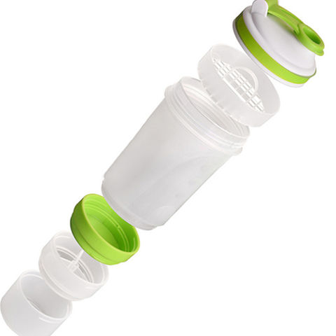Buy Wholesale China 500ml New Design Shaker With 2 Containers & Shaker ...