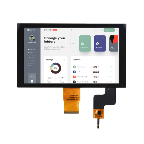 Buy Wholesale China 7 Inch Capacitive Touch Lcd Display High Brightness Sunlight Readable ...