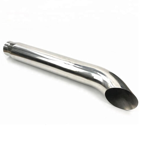 Buy Wholesale China Aftermarket 8" Exhaust West Coast Curved Stack For ...