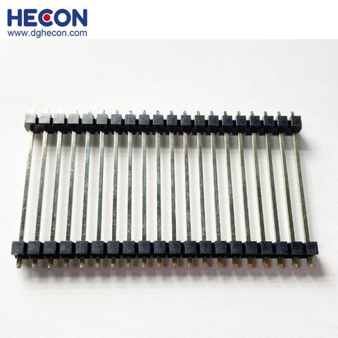 Buy Wholesale China 5.08mm Pin Header H2.8 Single Row Straight Dual ...
