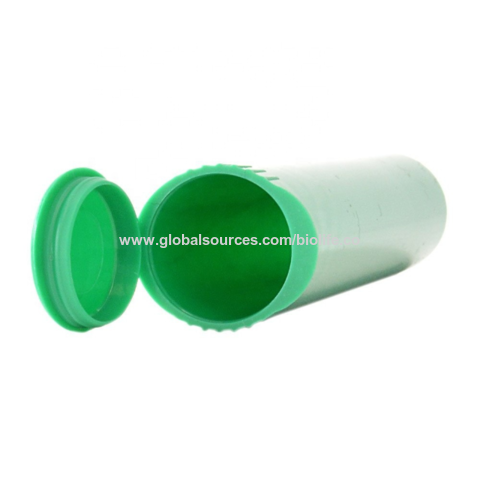 Buy Wholesale China 116mm Pop Top Vial Plastic Cigar Tube Pre Roll Tube ...
