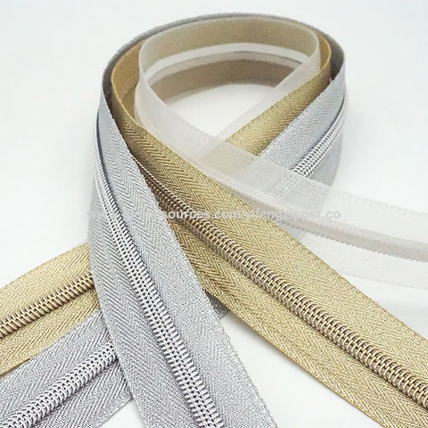 Buy Wholesale China Metal Zipper Nylon Zipper Bronze Zipper For Bags ...