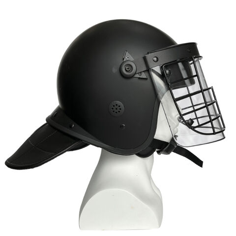 Bulk Buy China Wholesale Abs Anti-riot Helmets With Iron Grill ...
