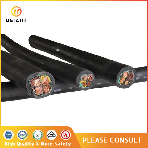 Buy Wholesale China Waterproof Rubber Cable 3x0.75mm2 Flexible Copper ...