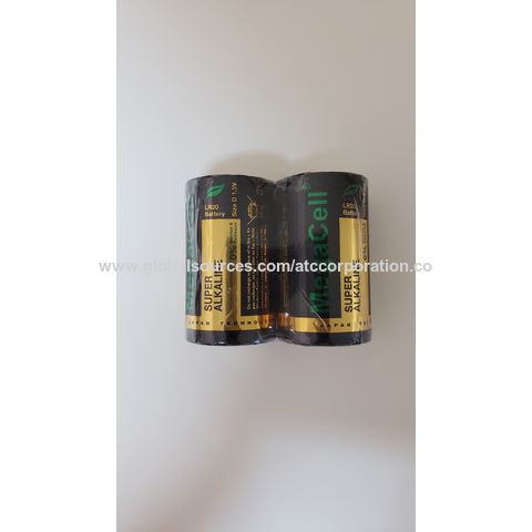 Buy Wholesale Hong Kong SAR Lr20 D Battery Megacell Alkaline Battery 1 ...