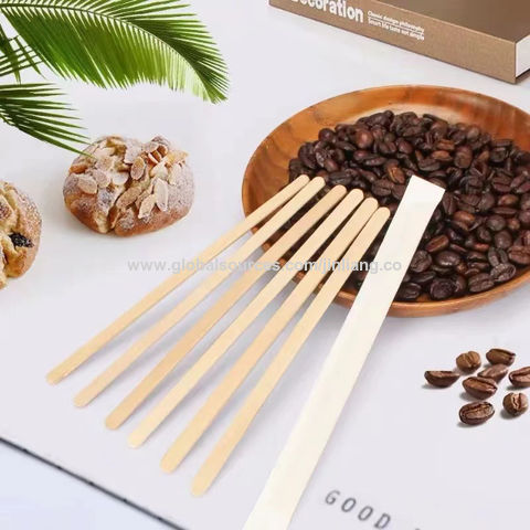 Buy Wholesale China Eco-friendly Wooden Disposable Coffee/tea Stirrer ...