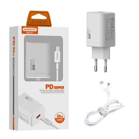 Buy Wholesale China Somostel Pd 33w Fast Charger Wholesale Usb-c Cell ...