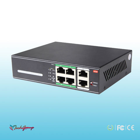 Buy Wholesale China 4+2 Ports Ieee802.3af /at Poe Switch 10/100 ...