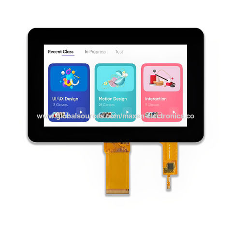 Buy Wholesale China Display Panel 7 Inch Multi Touch Display 1024x600 ...