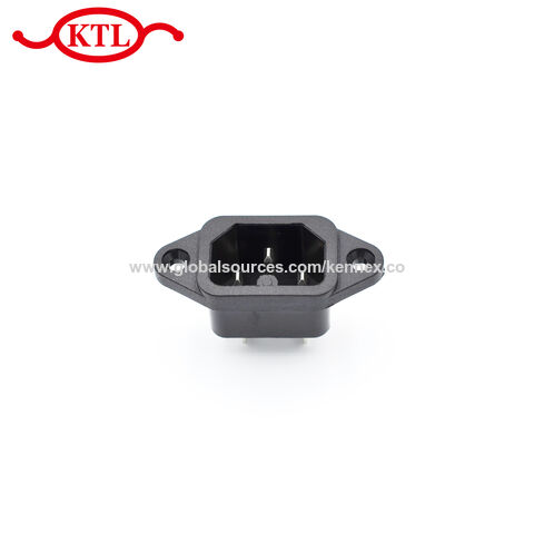 Buy Wholesale China 10a 250v Ac Power Socket 3 Pins & Ac Power Socket ...