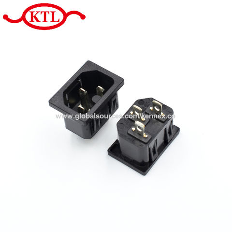 Buy Wholesale China 10a 250v Ac Power Socket 3 Pins & Ac Power Socket ...