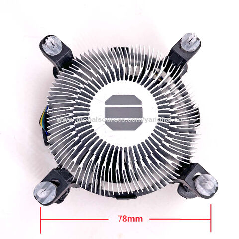 Buy Wholesale China New 12 Gen 17xx Radiator 78mm 200g Cpu Cooler Fans ...