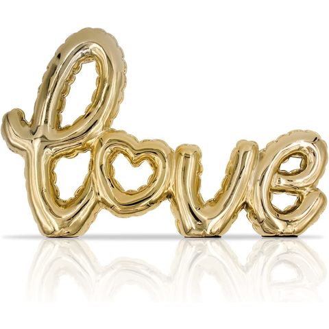 Buy Wholesale China Gold Love Sign Letters Sweet Home Decorative Resin ...
