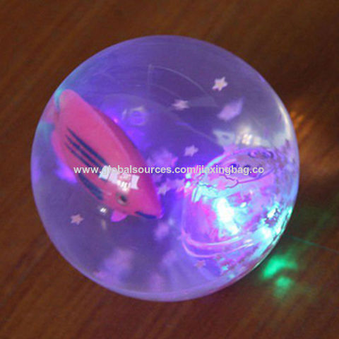 Buy Wholesale China Rubber Soft Crystal Toy Ball, Bouncing And Glitter ...