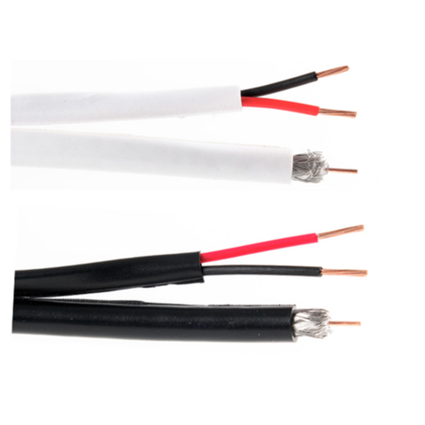 Buy Wholesale China 20awg Siamese Coaxial Cable Rg59 2c Cable Cctv Wire ...