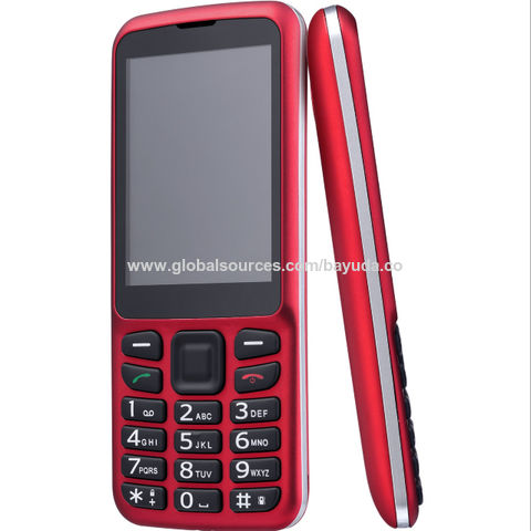 Buy Wholesale China 4g Network Lte Sc9820e Senior Bar Phone With Slim ...