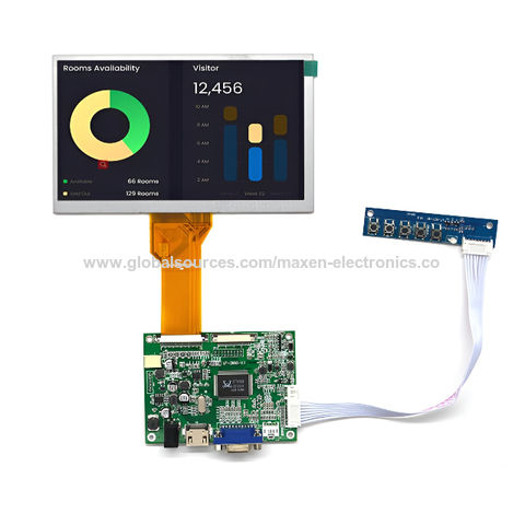 Buy Wholesale China Hdmi Lcd 7 Inch For 800x480 1024x600 Rgb 50 Pin Tft ...