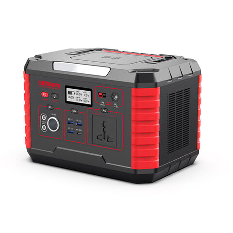 Buy Wholesale China Camping Eletronics Portable Power Station 500w 110v ...