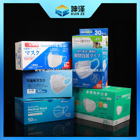 Buy Wholesale China Medical Packaging Boxes Wholesale Medical Masks Box ...