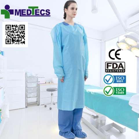 Buy Wholesale Taiwan Hospital Disposable Polypropylene Isolation Gowns ...