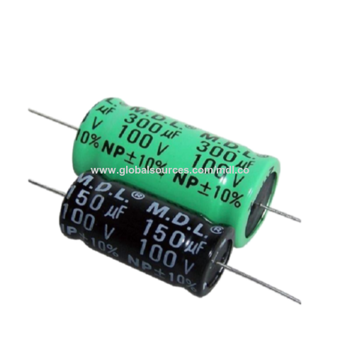 Buy Wholesale Taiwan M.d.l. 150uf 100v Np(bp) Axial Aluminum ...