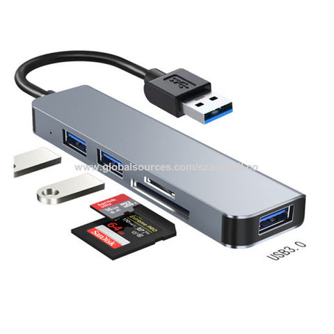 Buy Wholesale China Usb Hub Usb 5 In 1 Hubs Adapter Usb3.0 Tf Card ...