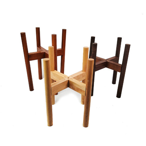 Buy Wholesale China Decoration Wood Flower Pot Stand Wooden Plant Stand ...