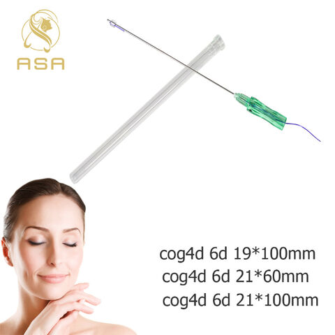 Buy Wholesale China Collagen Pdo Threads Cog4d 6d 21*60mm For Eyebrow ...