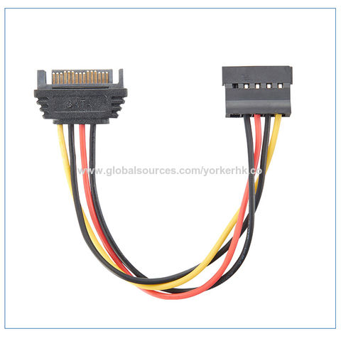 Buy Wholesale Hong Kong SAR Pcie Cable Data Extension Supply Power Sata Cables Sata 15 Pin ...