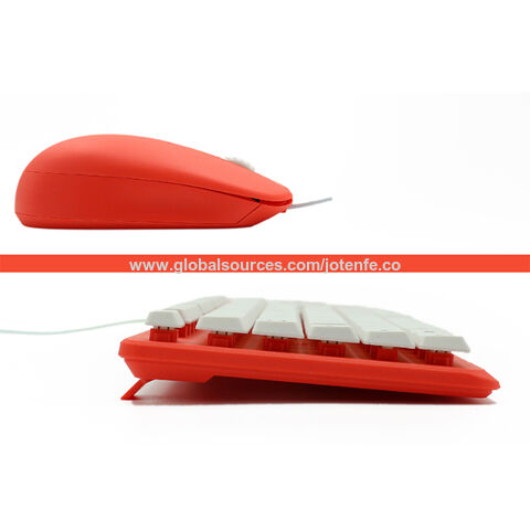 Buy Wholesale China Beautiful Colors Usb Office Business Wired Keyboard ...