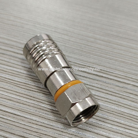 Buy Wholesale China F Connector, F Adaptor,catv Connector,adaptor ...