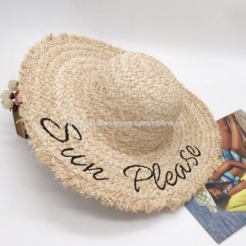 Buy Wholesale China Popular Grass Straw Hat Factory Wholesale Popular ...