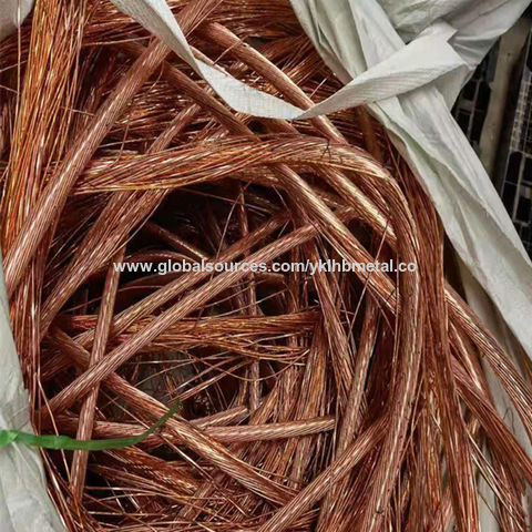 Buy China Wholesale Metal Scrap Millberry Copper Wire Scrap Cu99.9%min Bulk Sale & Copper Wire ...