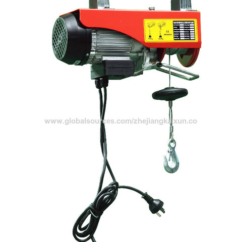 Buy Wholesale China Mini Pa 400kg Crane Electric Hoist Lift 12m ...