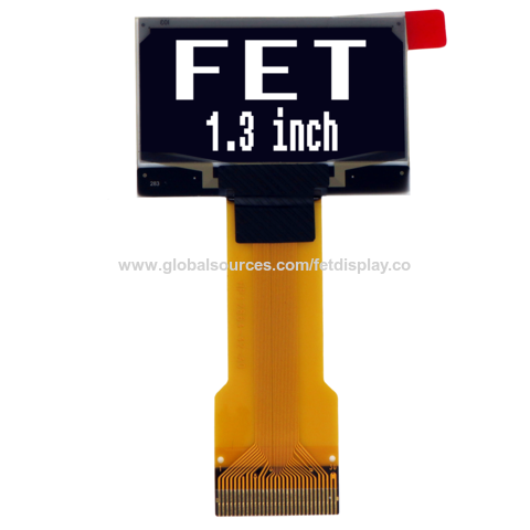 Buy Wholesale China Fet Oled Best Supplier 1.3 Inch 128x64 Resolution 30 Pin Ic Sh1106g White ...