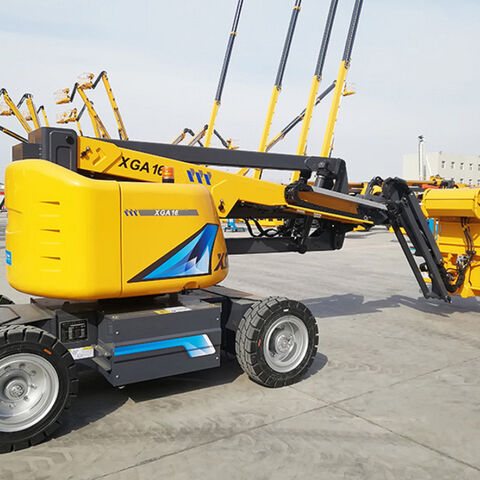 Cheap Price Xga16 16m Towable Articulated Mobile Boom Lift - Buy China ...