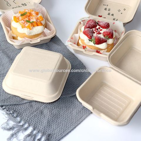 Buy Wholesale China Disposable Lunch Box Eco-friendly Bento Box Bakery ...