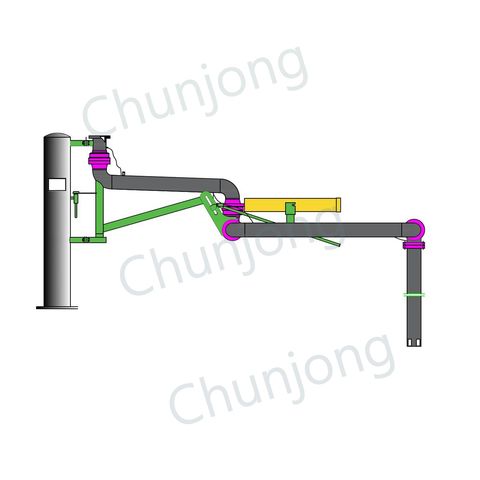 Buy Wholesale China Petrochemicals Transportation Device Loading Arms With Swivel Joint ...