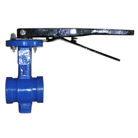 Factory Price,dn50(2")~dn300(12") ,grooved End Butterfly Valve - Expore ...
