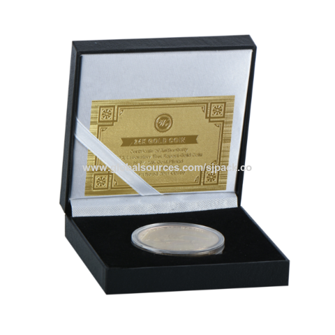 Buy Wholesale China Customized Coin Case Gold Silver Coin Display ...