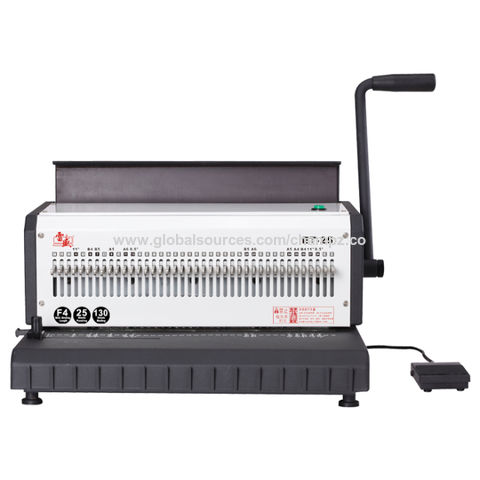 Buy Wholesale China Manufacturer Rayson Et-25 3:1 Pitch Electric F4 Wire Ring Binding Machine ...