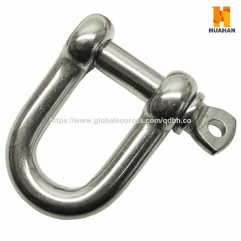 Buy Wholesale China Stainless Steel European Type Large D Shackle, Aisi ...