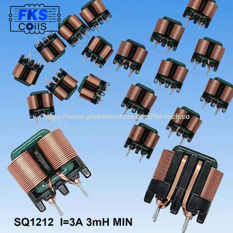 Buy Wholesale China Inductor, Flat Wire Winding Common Mode Choke ...