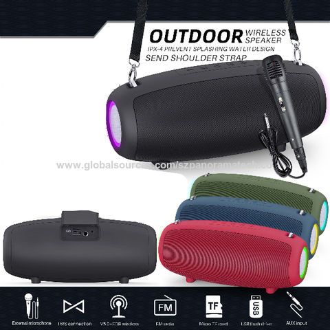 Buy Wholesale China Ipx4 Waterproof Wireless 10w Portable Led Bluetooth ...