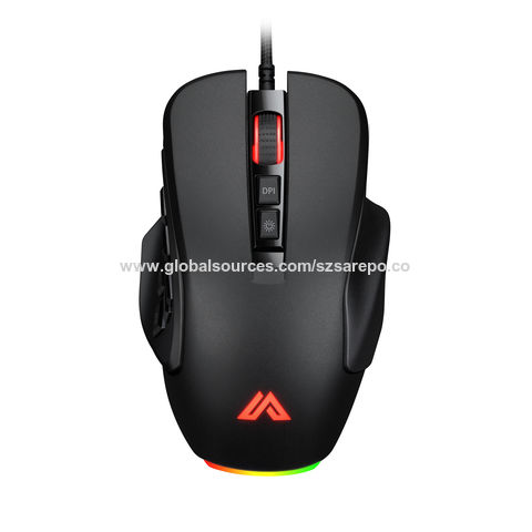 Buy Wholesale China Ergonomic Gaming Mouse With 14 Programmable Buttons ...