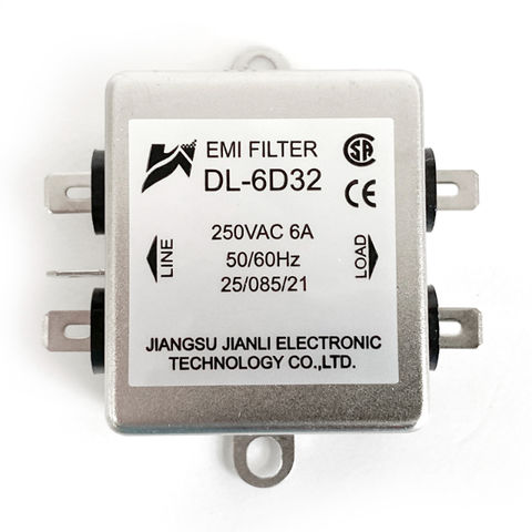 Buy Wholesale China Single Phase Power Line Emi Filters (chassis ...