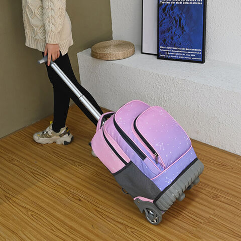 Buy Wholesale China Trolley School Bag All-in-one Bag Pullable Backpack ...