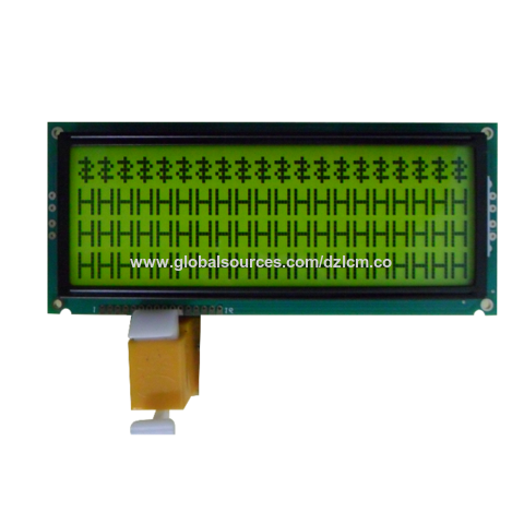 Buy Wholesale China Lcm 20*4 With Yellow-green Led Backlight & Lcd ...